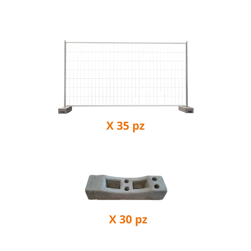 Sale of Orsogrill High Construction Fences | Transenne.net